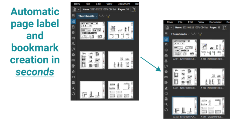 Create Bookmarks and Page Labels in Seconds – Bluebeam Tips and Tricks