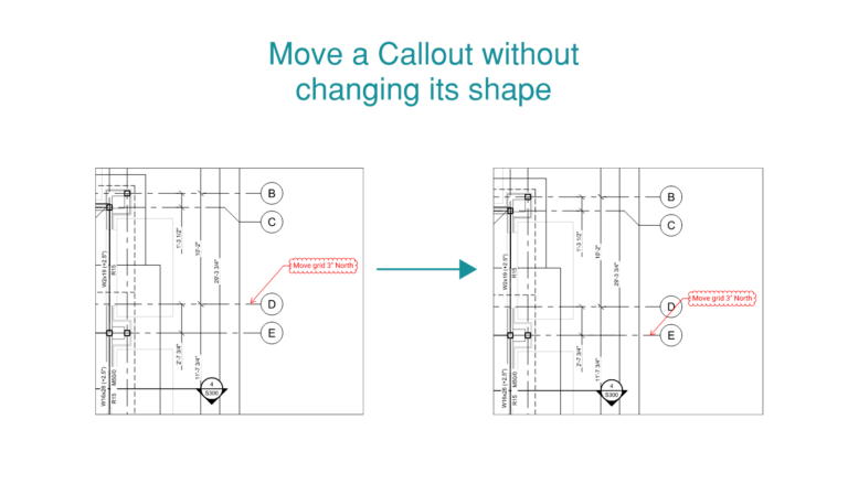 Relocate Callouts Without Changing the Shape – Bluebeam Tips and Tricks